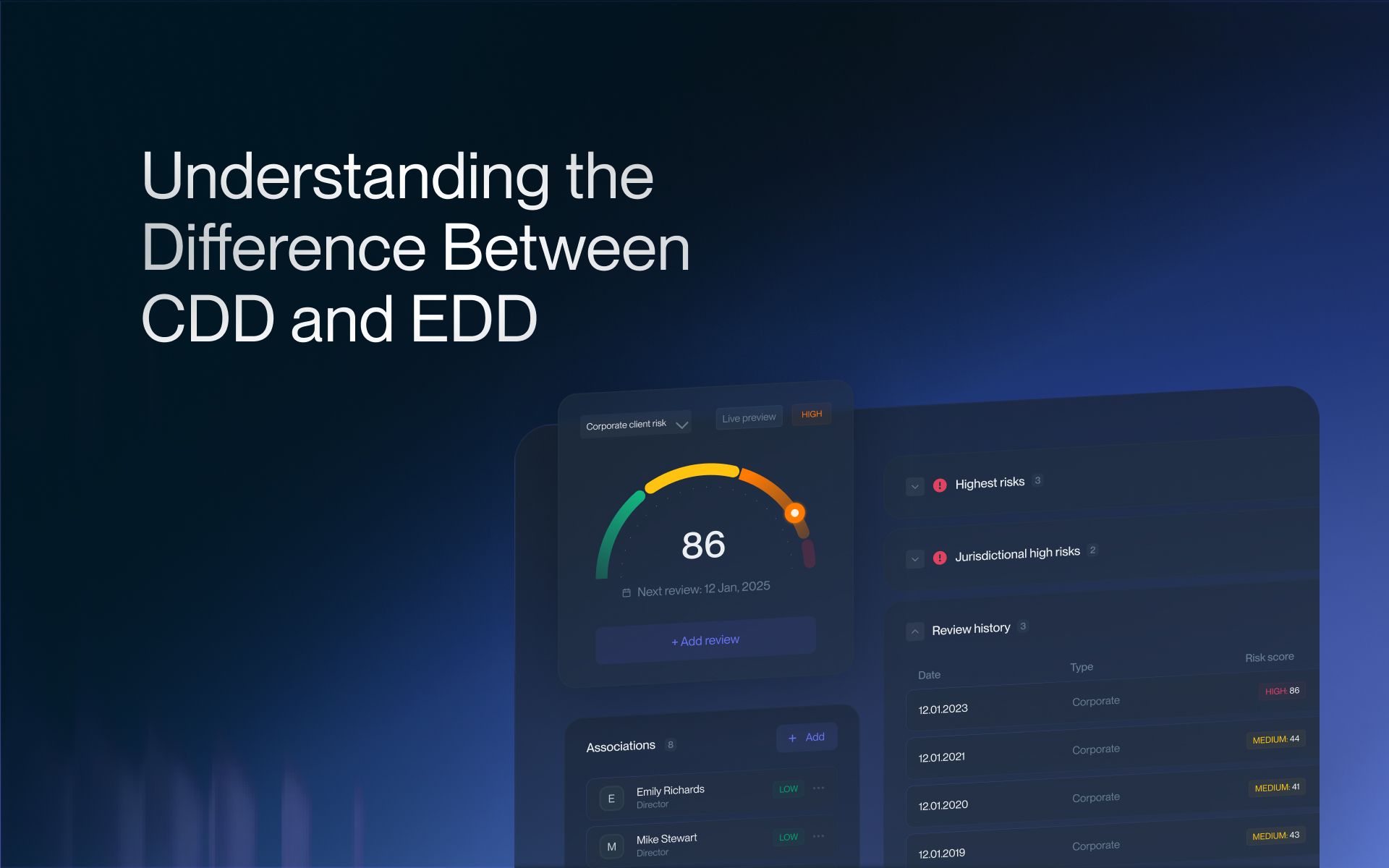 What is the Difference Between CDD and EDD?