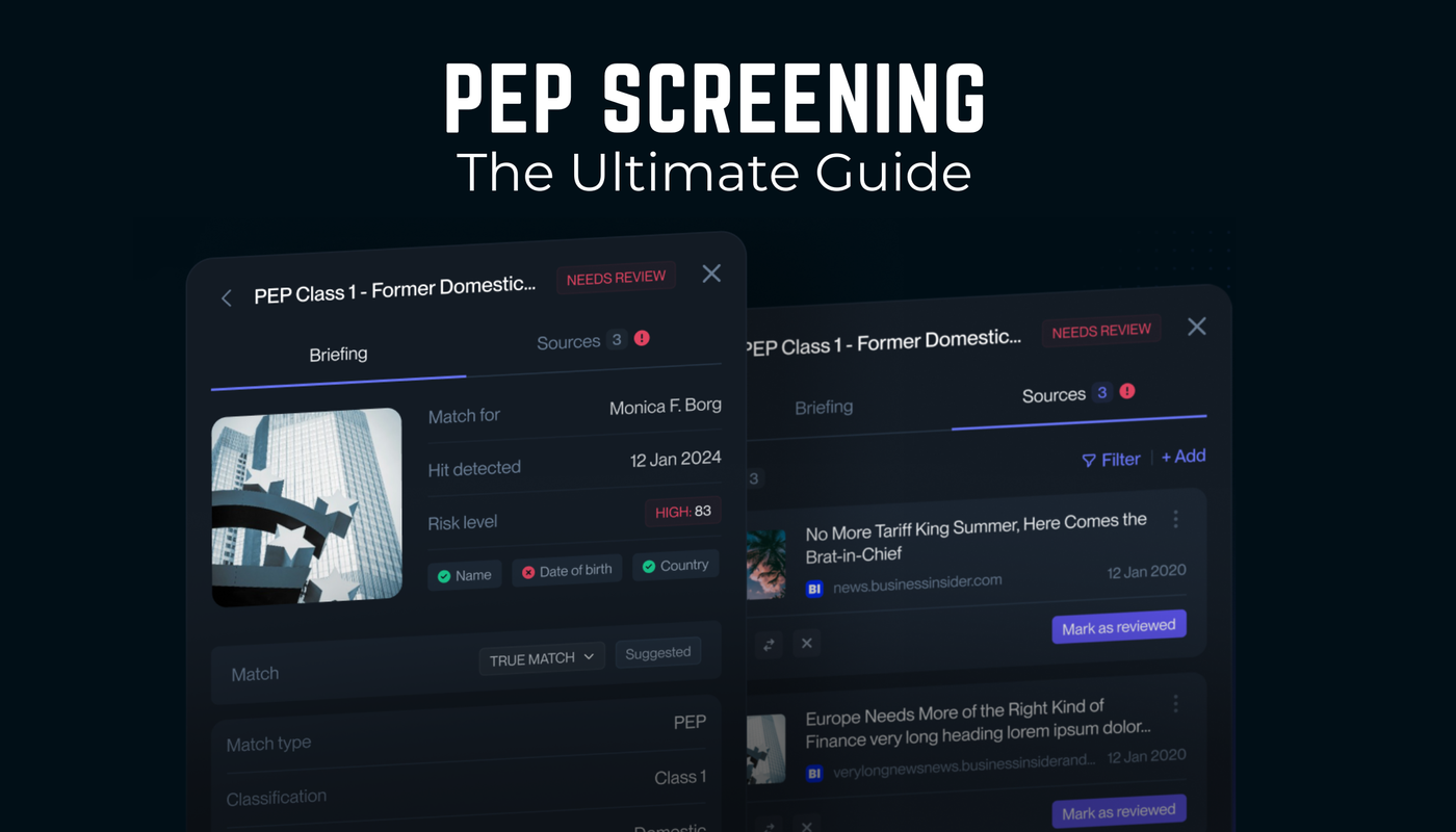 PEP Screening: The Ultimate Guide to PEP Check