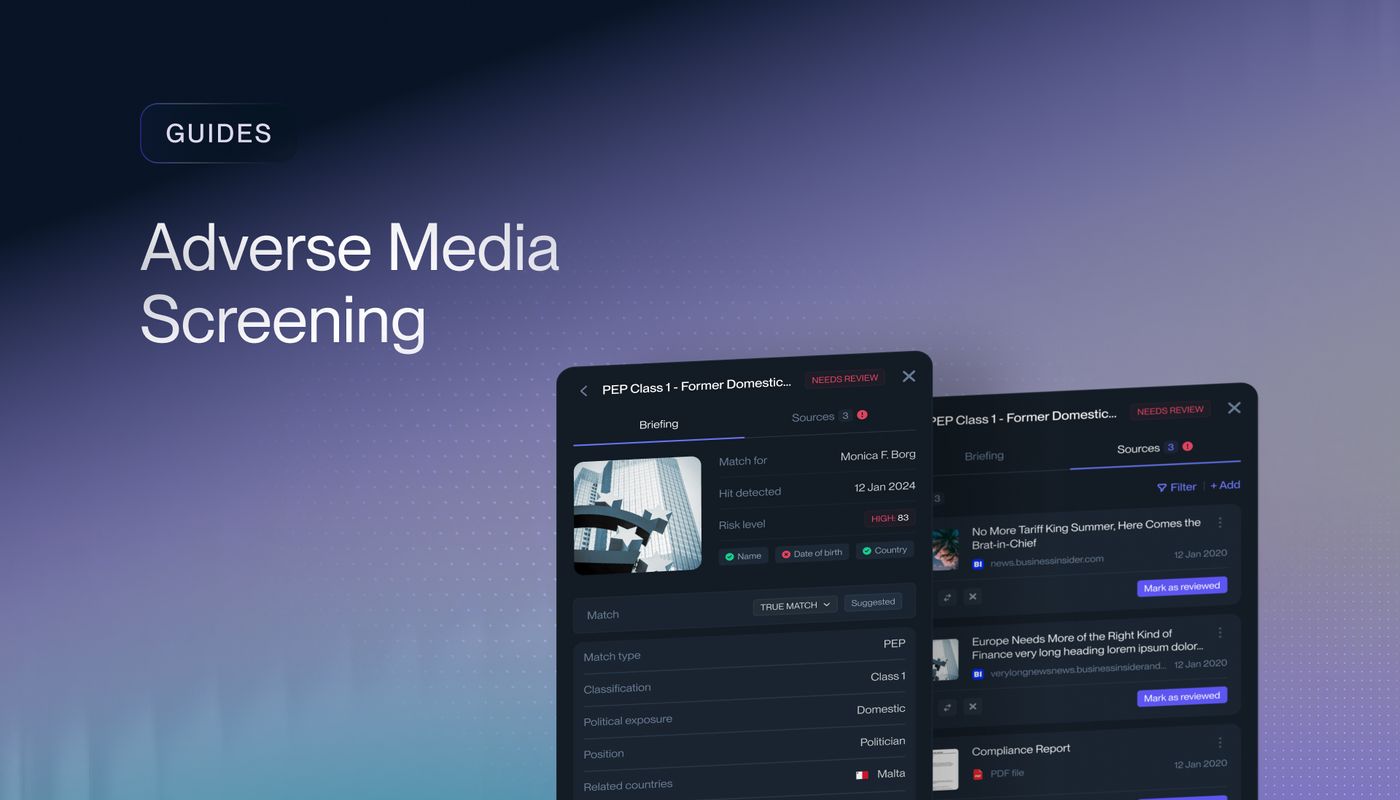 Adverse Media Screening - The Ultimate Guide